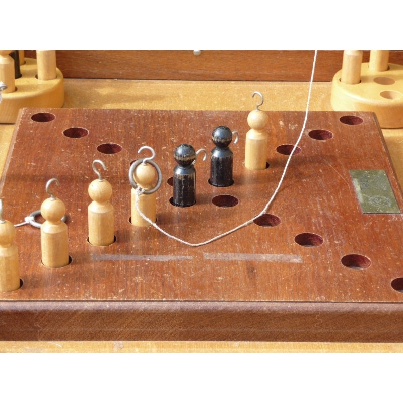 Grand jeu en bois en location: la pêche aux poissons